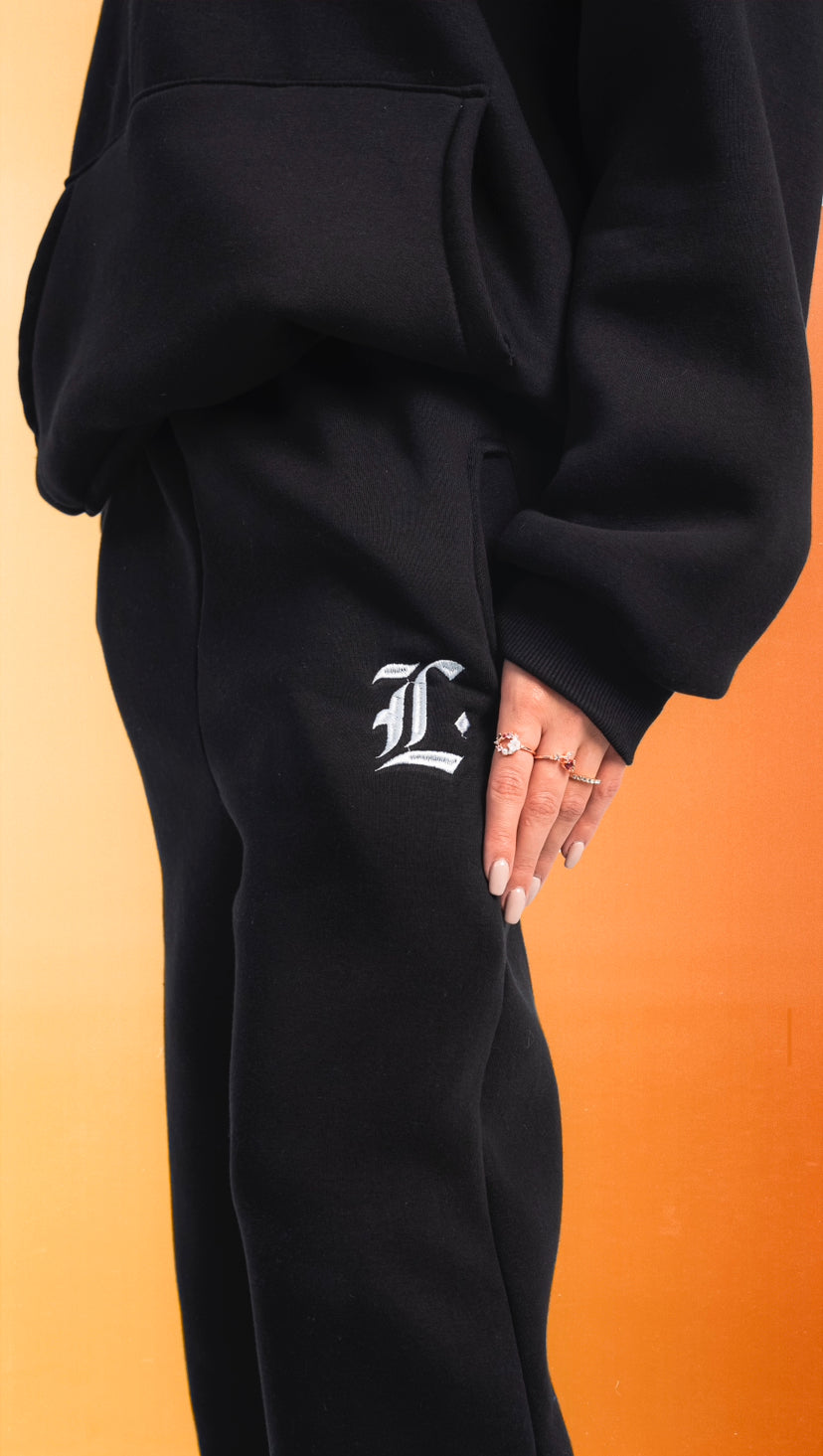 LOCCO BLACK BAGGY PANTS – Locco.eg